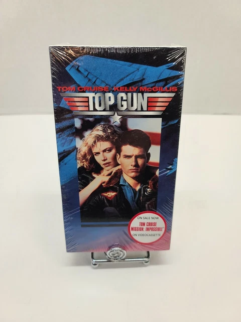Original Top Gun Vhs 1986 Version Factory Sealed By Paramount Pictures