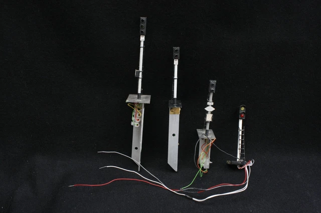O GAUGE BLOCK Signal LED X4 LOT. Model Railway £21.52 - PicClick UK