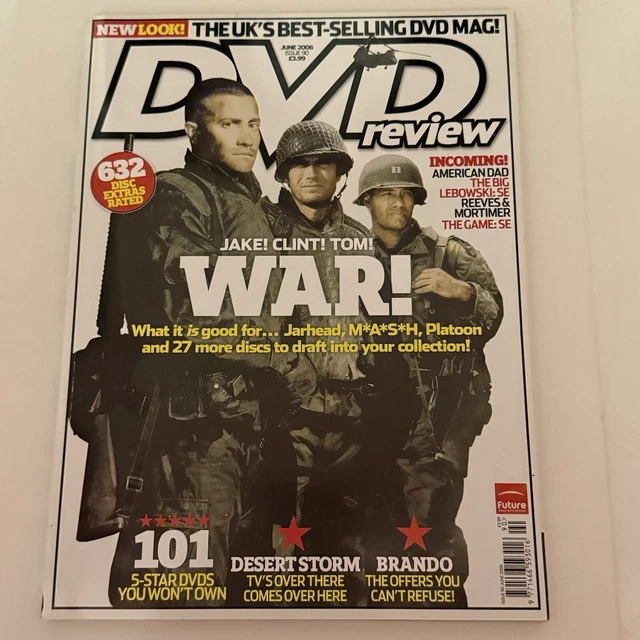 DVD REVIEW MAGAZINE Issue 90 - War Films Special Edition - 2006 June £6 ...