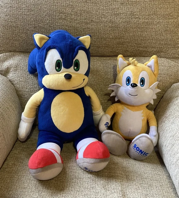 BUILD A BEAR Tails And Sonic Plush Soft Toy Sonic the Hedgehog Bundle £49.99 - PicClick UK
