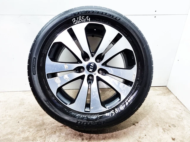 KIA SPORTAGE MK3 18” Inch Alloy Wheel With Damaged Tyre 235/55/R18 2010 ...