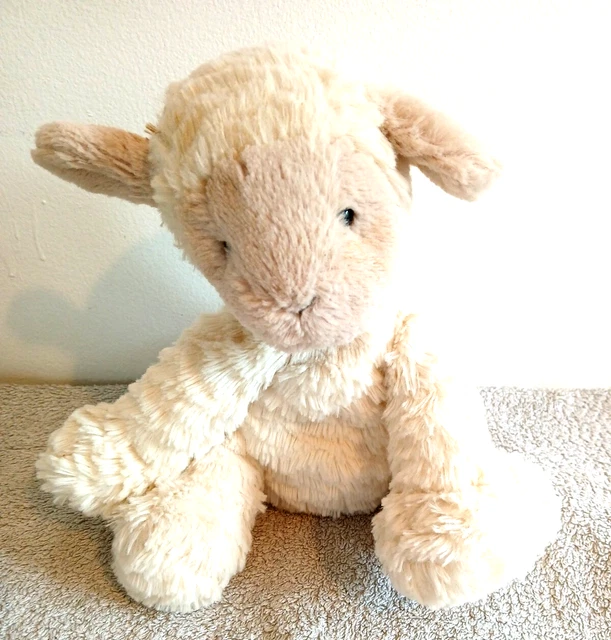 JELLYCAT FUDDLEWUDDLE LAMB Sheep Soft Toy Plush Baby 9 Inch Comforter £ ...