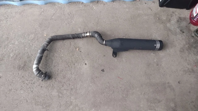 TORO MATT BLACK/STAINLESS Full Exhaust System - Explorer Inverro 125 ...