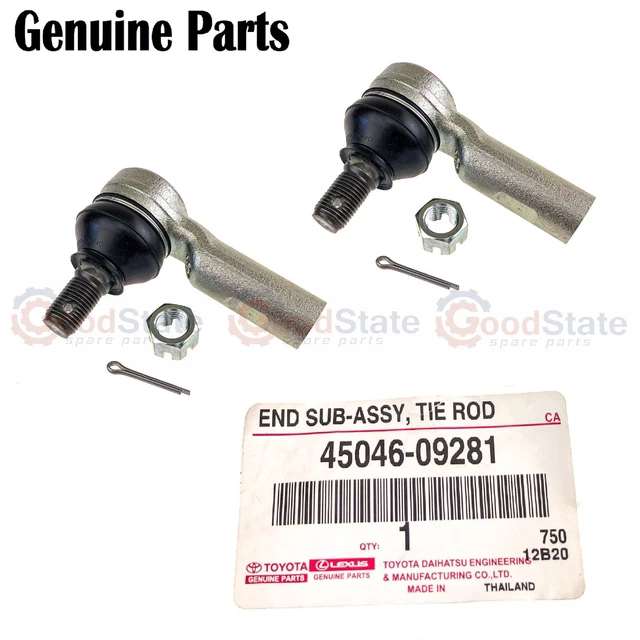 GENUINE TOYOTA FORTUNER KUN61 KUN60 Steering Rack Outer Track Tie Rod ...