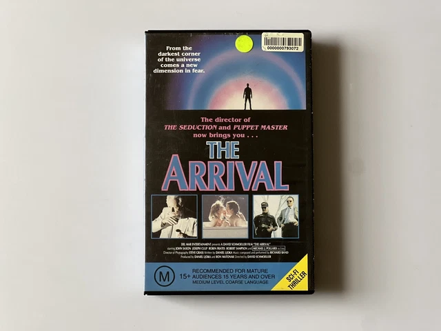 THE ARRIVAL (1991) VHS Video Home Cinema Group Tape Horror Sci-Fi $20. ...
