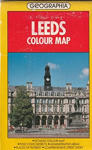 LEEDS COLOUR MAP (Street map & city ..., Geographia Ltd £17.99 ...