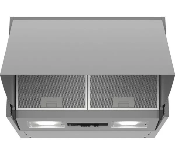 143) NEFF N30 D64MAC1X0B Integrated Cooker Hood - Silver £189.99 ...