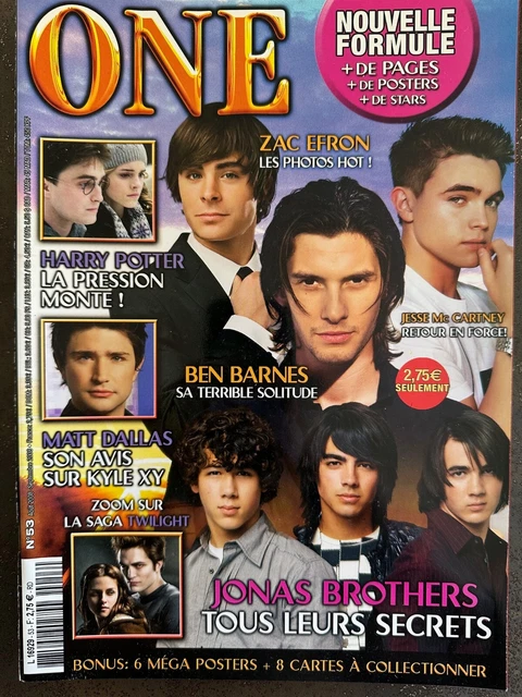 MAGAZINE ONE N°53, Jonas Brothers, Kyle XY, Ben Barnes, Green Day ...