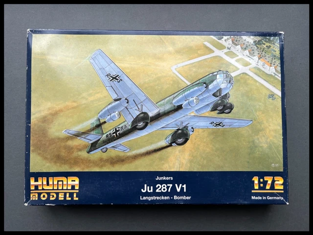 HUMA MODELL JUNKERS Ju 287 V1 1:72 Model Kit £134.95 - PicClick UK