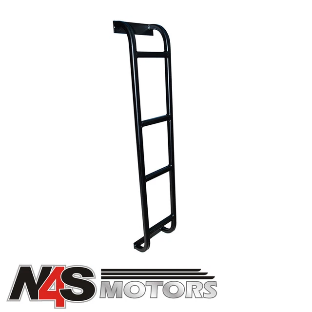 LAND ROVER DEFENDER 90/110 Rear Black Aluminium Ladder. Part Da3073B ...