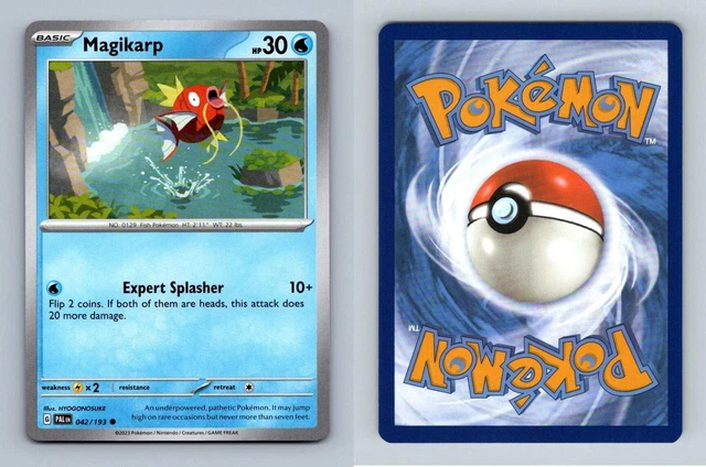 MAGIKARP #42 SV Paldea Evolved Common Pokemon 2023 TCG Card EUR 1,40 ...