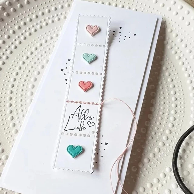 FRAME LABEL METAL Cutting Die Template DIY Embossing Crafts Album ...