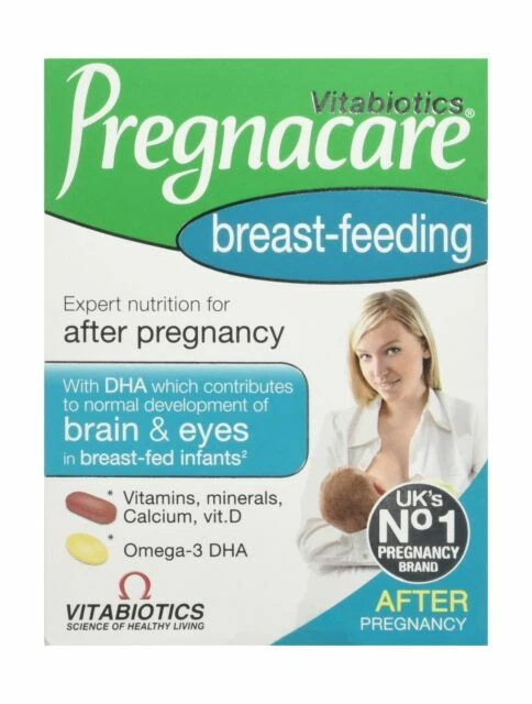 PREGNACARE VITABIOTICS BREAST-FEEDING Tablets, Pack of 1, 84 Count £12. ...