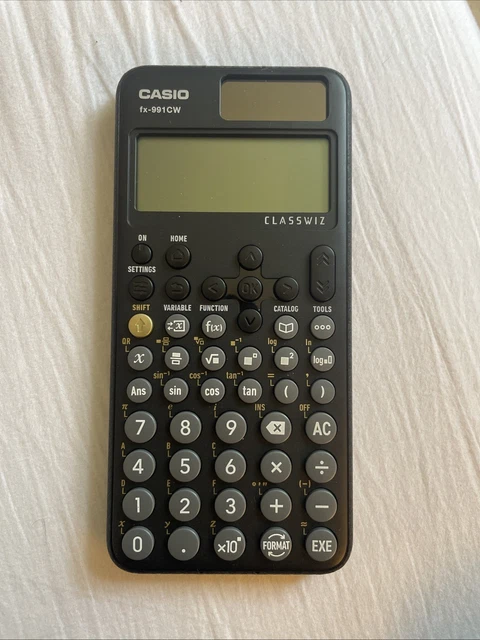 CASIO FX-991CW ADVANCED Scientific Calculator - Black £14.37 - PicClick UK