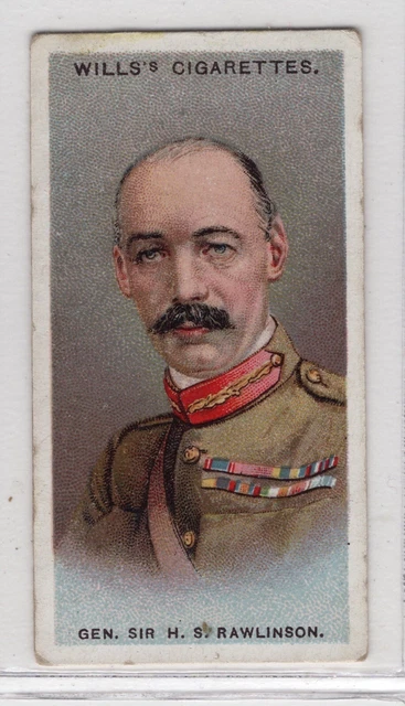 WILLS ALLIED ARMY Leaders of WW1. General Sir Henry Rawlinson EUR 5,12 ...