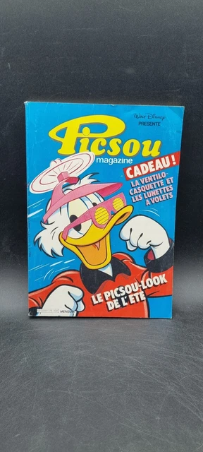 PICSOU MAGAZINE N°174 comic book with gift Edi-monde monthly August ...