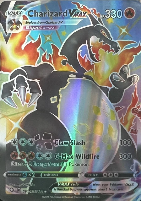 CARTA POKEMON CHARIZARD Vmax shiny EUR 210,00 - PicClick FR