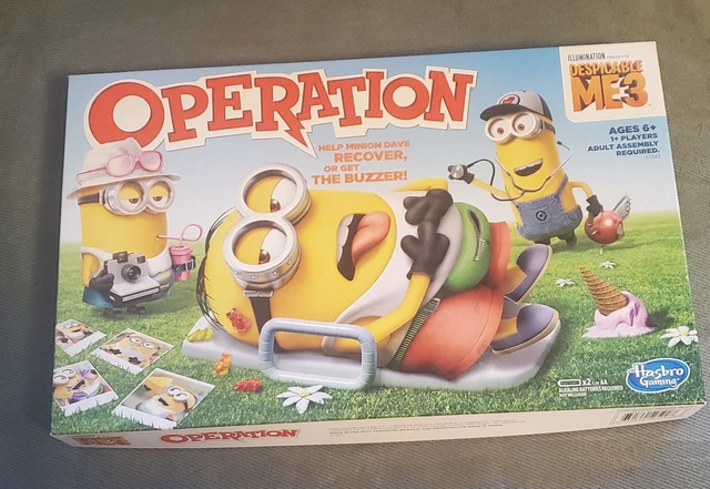 HASBRO DESPICABLE ME3 OPERATION Game Directions 11 Pieces £2.30 ...