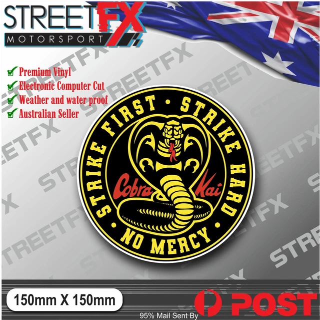 COBRA KAI KARATE Sticker Decal Karate 4x4 JDM Ute Laptop Apple EUR 4,01 ...