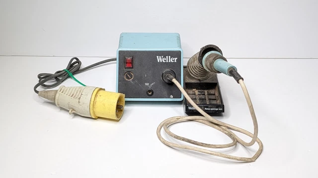 WELLER SOLDERING IRON Pencil PS-2E 50VA 120V/24V 50Hz - Tested Working ...