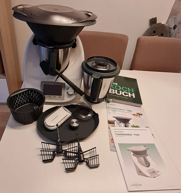 VORWERK THERMOMIX TM5, Küchenmaschine mit Varoma, Cook-Key und Zubehör ...