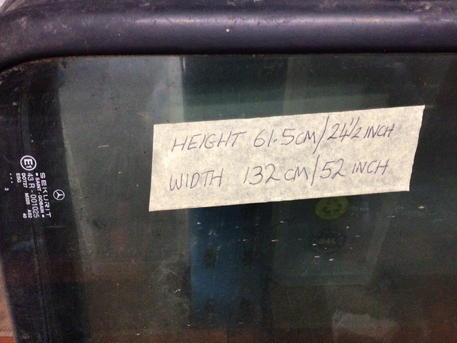 GENUINE MERCEDES SPRINTER, Vw Lt Van Side Window & Seal Campervan ...