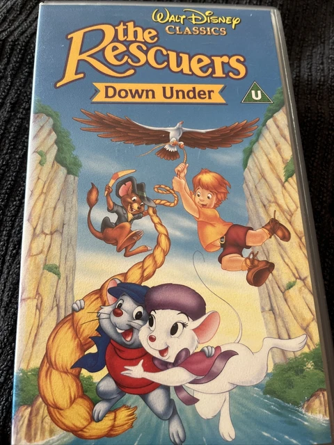 THE RESCUERS DOWN Under (VHS/SUR, 1997) £1.50 - PicClick UK