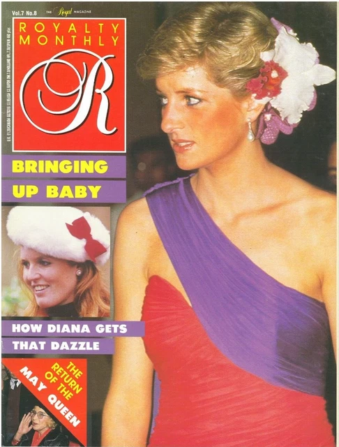 ROYALTY MONTHLY MAGAZINE may 1988 Princess Diana Duchess of Kent Queen ...