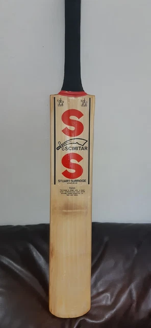 RARE STUART SURRIDGE Scimitar Cricket Bat 2lb 6 1/4oz Minty £155.00 ...