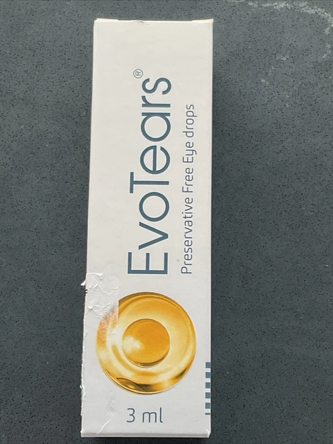 EVOTEARS EYE DROPS DRY EYE Preservative Free 3ml Surplus To ...