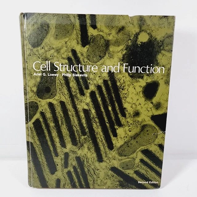 CELL STRUCTURE AND Function Textbook Haverford College Rockefeller Univ. 1969 EUR 6,72 - PicClick FR