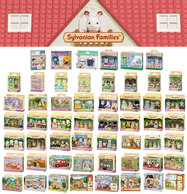 SYLVANIAN FAMILIES FIGURES Dolls Furniture Houses Family Baby Clothes ...