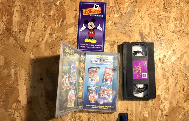 ALADDIN WALT DISNEY classic (VHS, 1993) Robin Williams £7.50 - PicClick UK