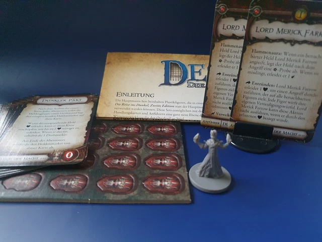 DESCENT LORD MERICK FARROW Hauptmann Set - 2 Edition - in Stanzbogen ...