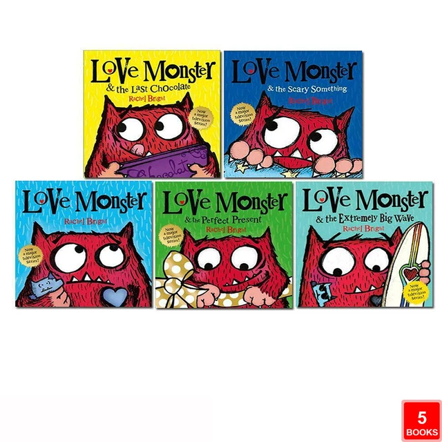 RACHEL BRIGHT LOVE Monster Collection 5 Books Set Love Monster, Last ...
