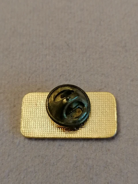 ORIGINAL PIN BUTTON NASA Schriftzug 2,5 cm ca. 1990 Kennedy Space ...