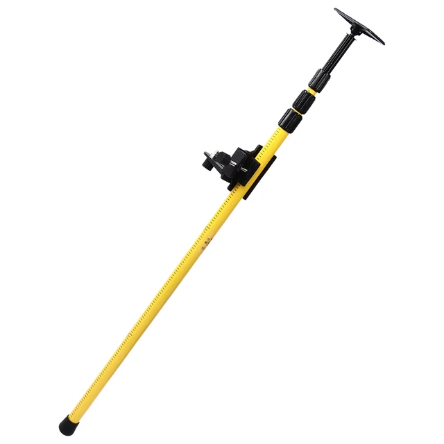 HEAVY DUTY TELESCOPING Pole For Engineering Level Measurement NEW £26. ...