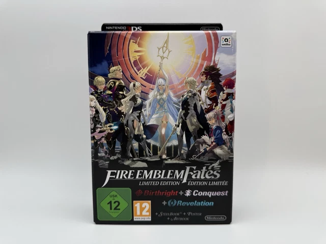 FIRE EMBLEM FATES Limited Edition Birthright Conquest Revelation ...