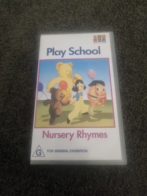 PLAY SCHOOL ~ Nursery Rhymes ~ Abc For Kids ~ Vhs Video $9.95 - PicClick AU