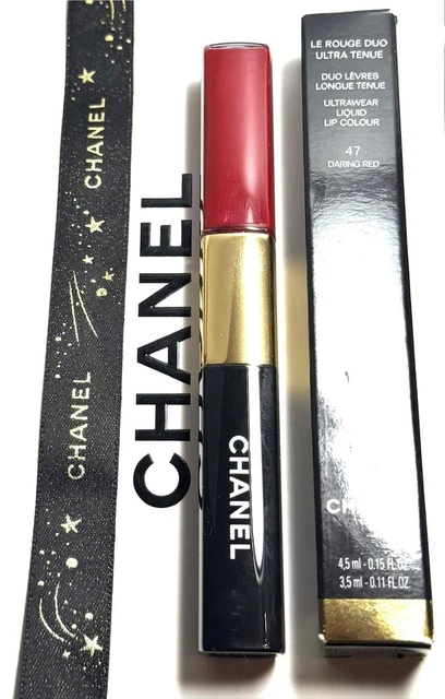 CHANEL LE ROUGE Duo Ultra Tenue Ultrawear Liquid Lip Color 47 Daring ...