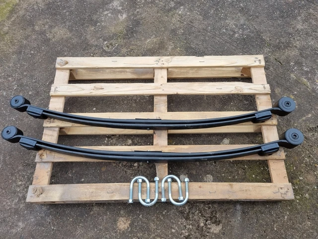 PAIR OF FORD transit mk7 2006-2013 2 Leaf Heavy Duty rear leaf springs ...