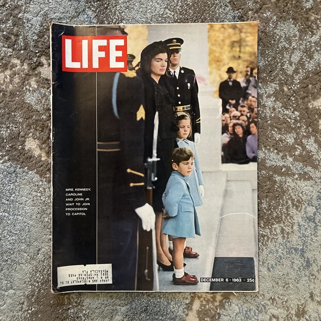LIFE MAGAZINE DECEMBER 6, 1963 JFK Funeral John Jr. Caroline & Jackie ...