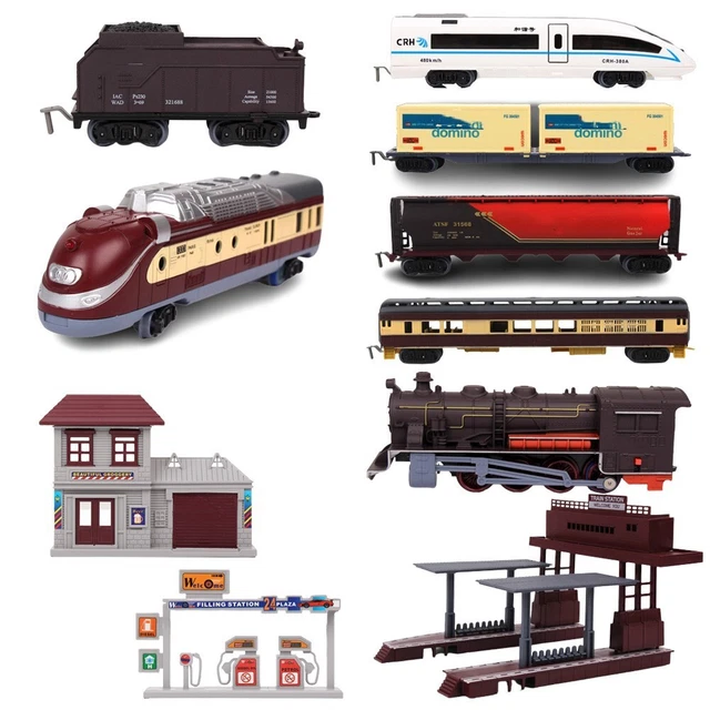 CLASSIC TRAIN SET Toy Vehicle for Model Railroad Simulation High ...
