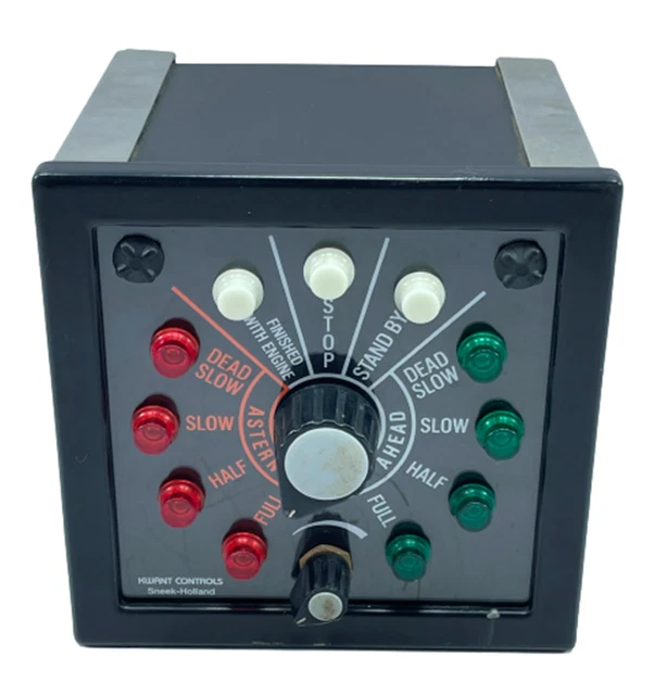 KWANT CONTROLS SNEEK-HOLLAND Norm-Type Engine Order Telegraph Indicator ...