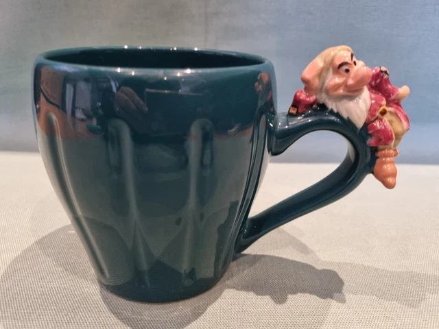 DISNEY STORE SNOW White & The Seven Dwarfs 3D Grumpy Handle Large ...