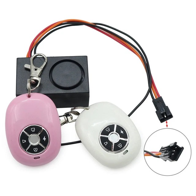 SYSTÈME DE SÉCURITÉ vélo électrique alarme véhicule électrique facile à EUR 19,64 - PicClick FR