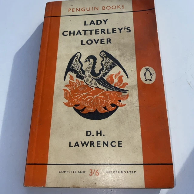 LADY CHATTERLEY'S LOVER (1960) DH Lawrence penguin 1st edition ...