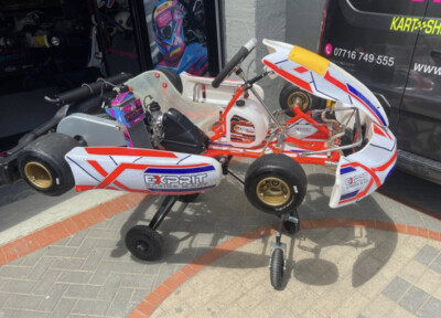 EXPRIT CHASSIS AND BRAND NEW ROTAX max EVO 125cc go kart OTK www ...