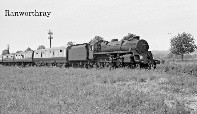 35MM ORIGINAL STEAM Railway Negative Loco 30506 B.R Rail Elstree c1962 ...
