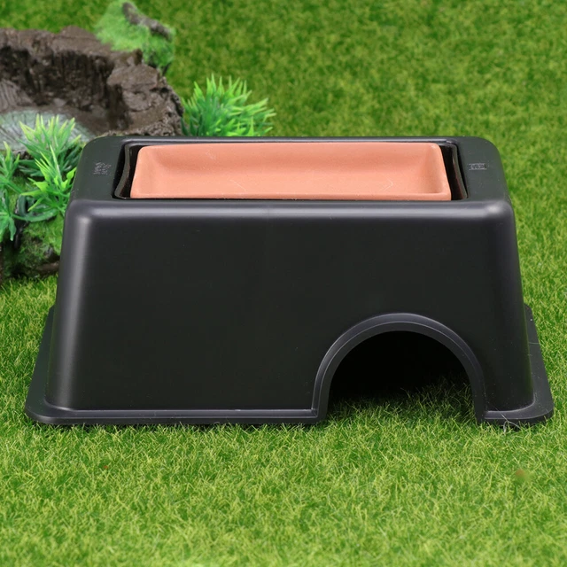 CACHE POUR GECKO Grotte De Peau Tortue Refuge Reptiles Abri EUR 12,99 ...